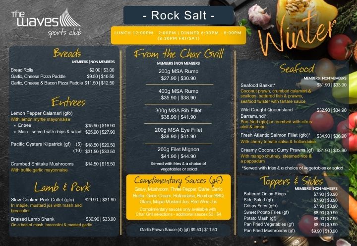 Dining Bundaberg | Lunch & Dinner | For The Entire Family